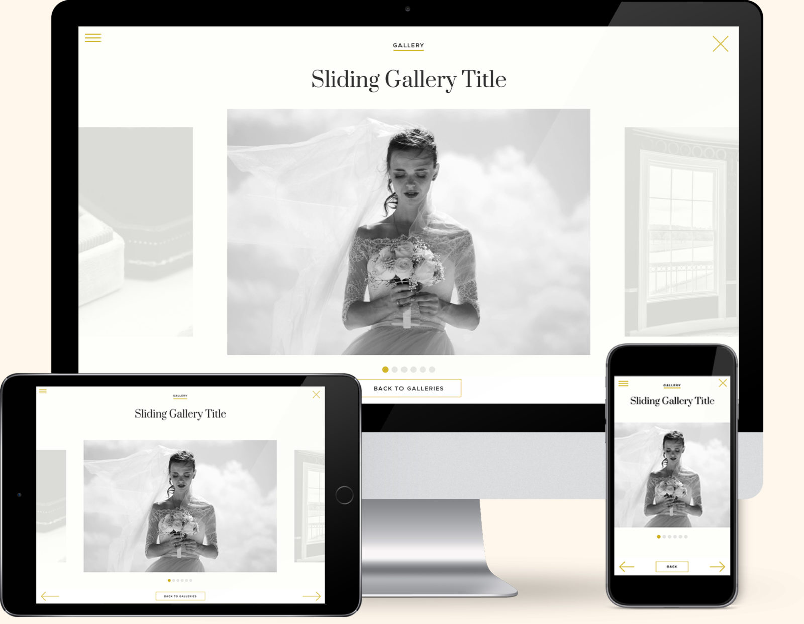 Black & White Photography Website Template