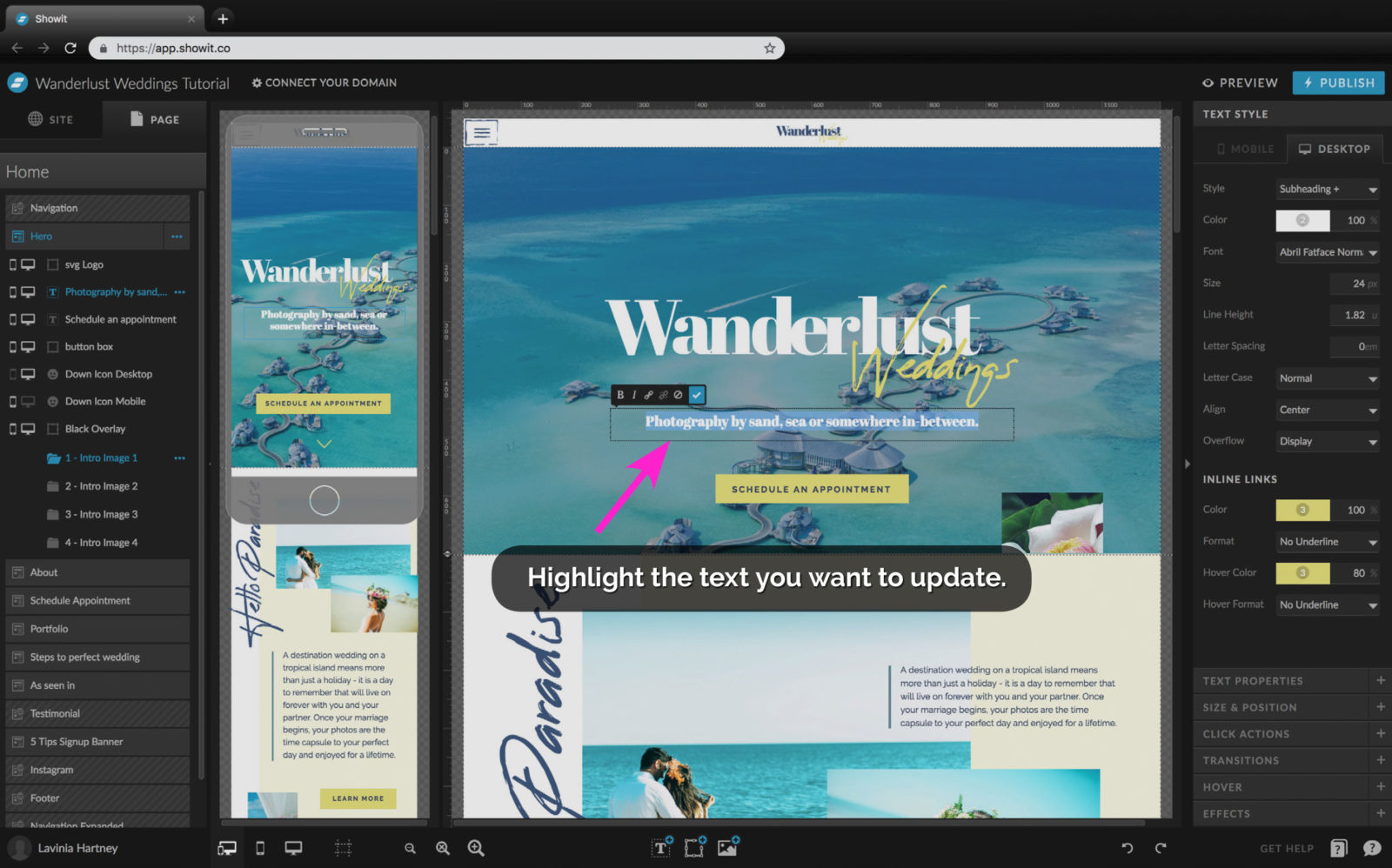 how-to-update-text-in-showit