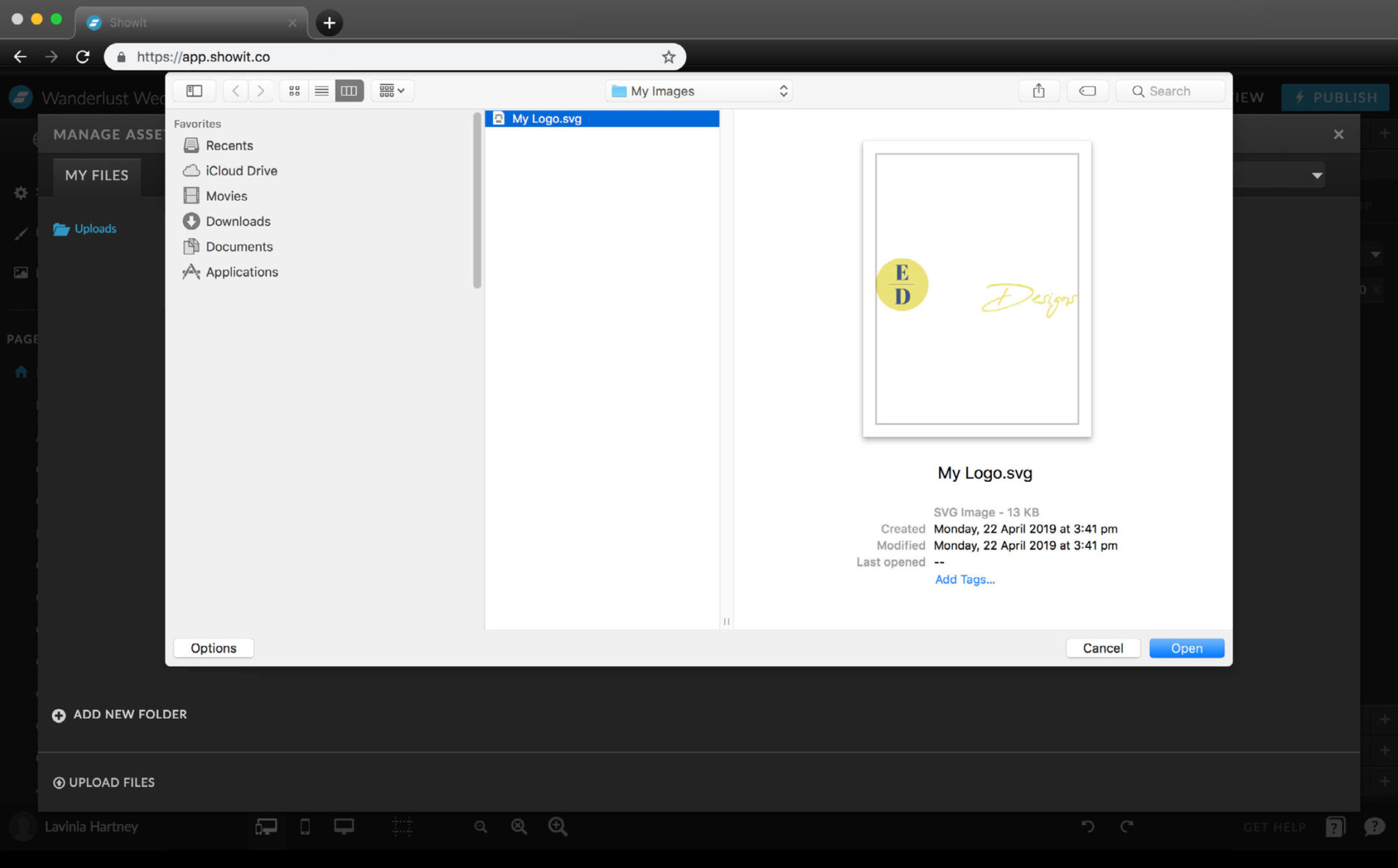 How to Import & Update your Images in Showit
