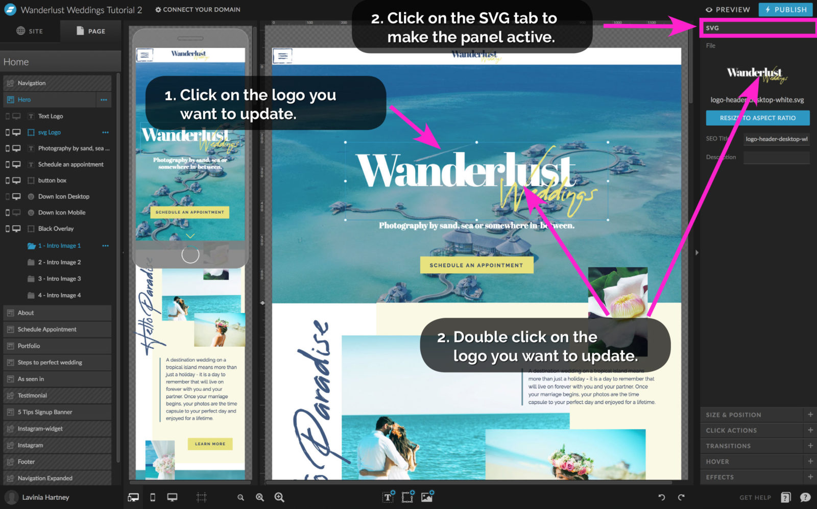 How to Import & Update your Images in Showit