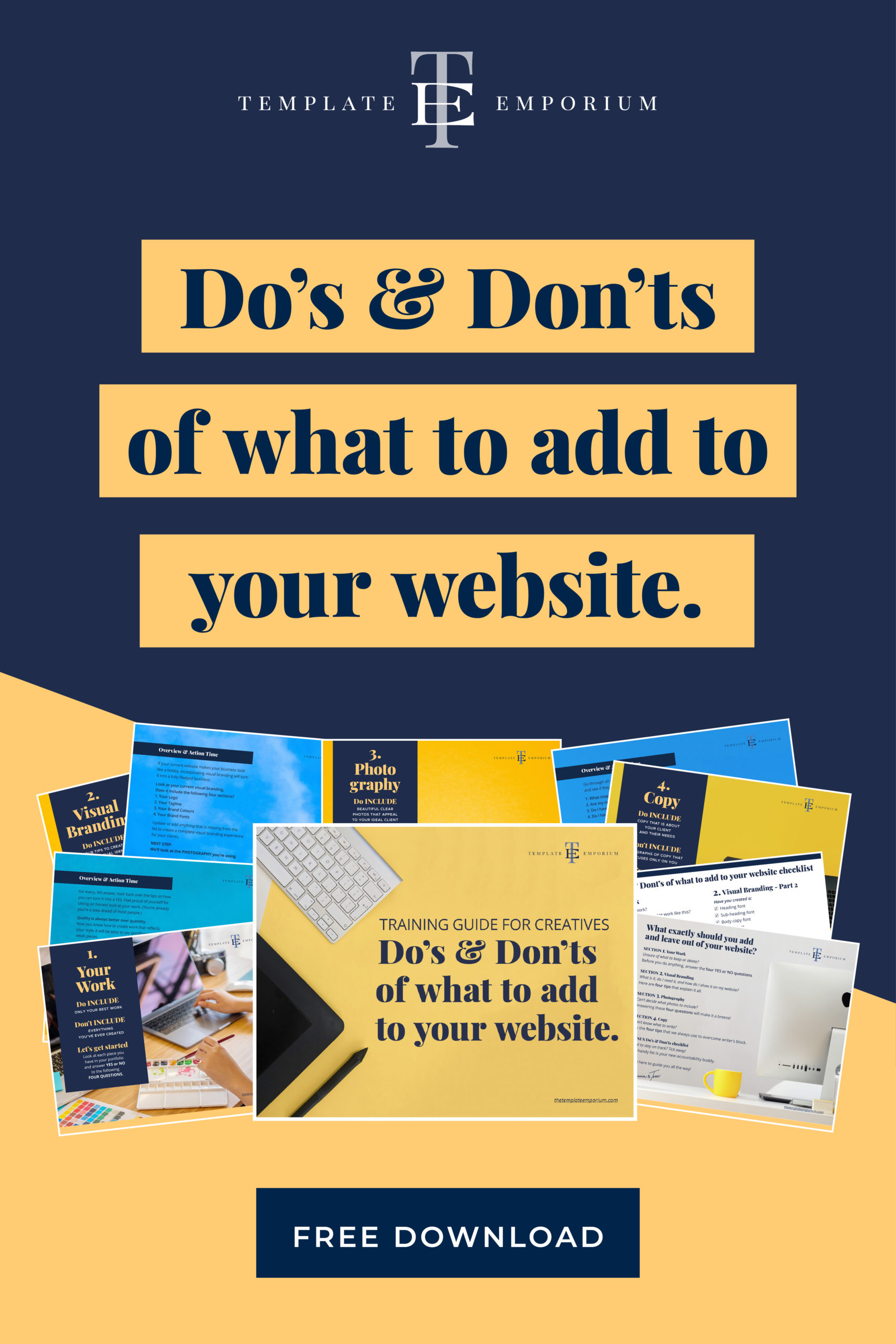 Do's & Don'ts of what to add to your Website