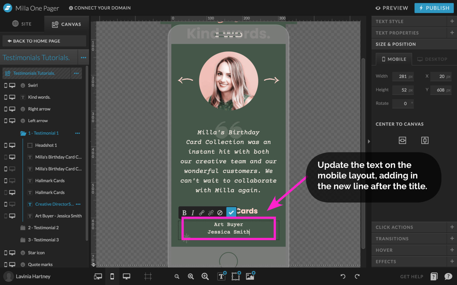 3 Ways to Create Client Testimonials in Showit