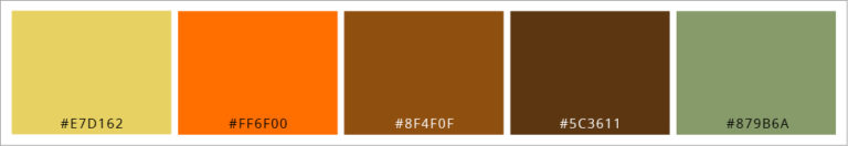 The Ultimate Autumn Colour Scheme Collection