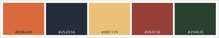 The Ultimate Autumn Colour Scheme Collection