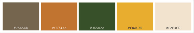 The Ultimate Autumn Colour Scheme Collection