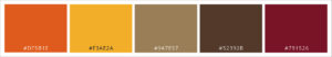The Ultimate Autumn Colour Scheme Collection