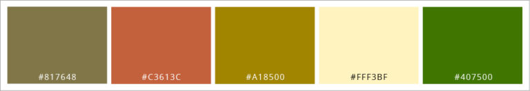 The Ultimate Autumn Colour Scheme Collection