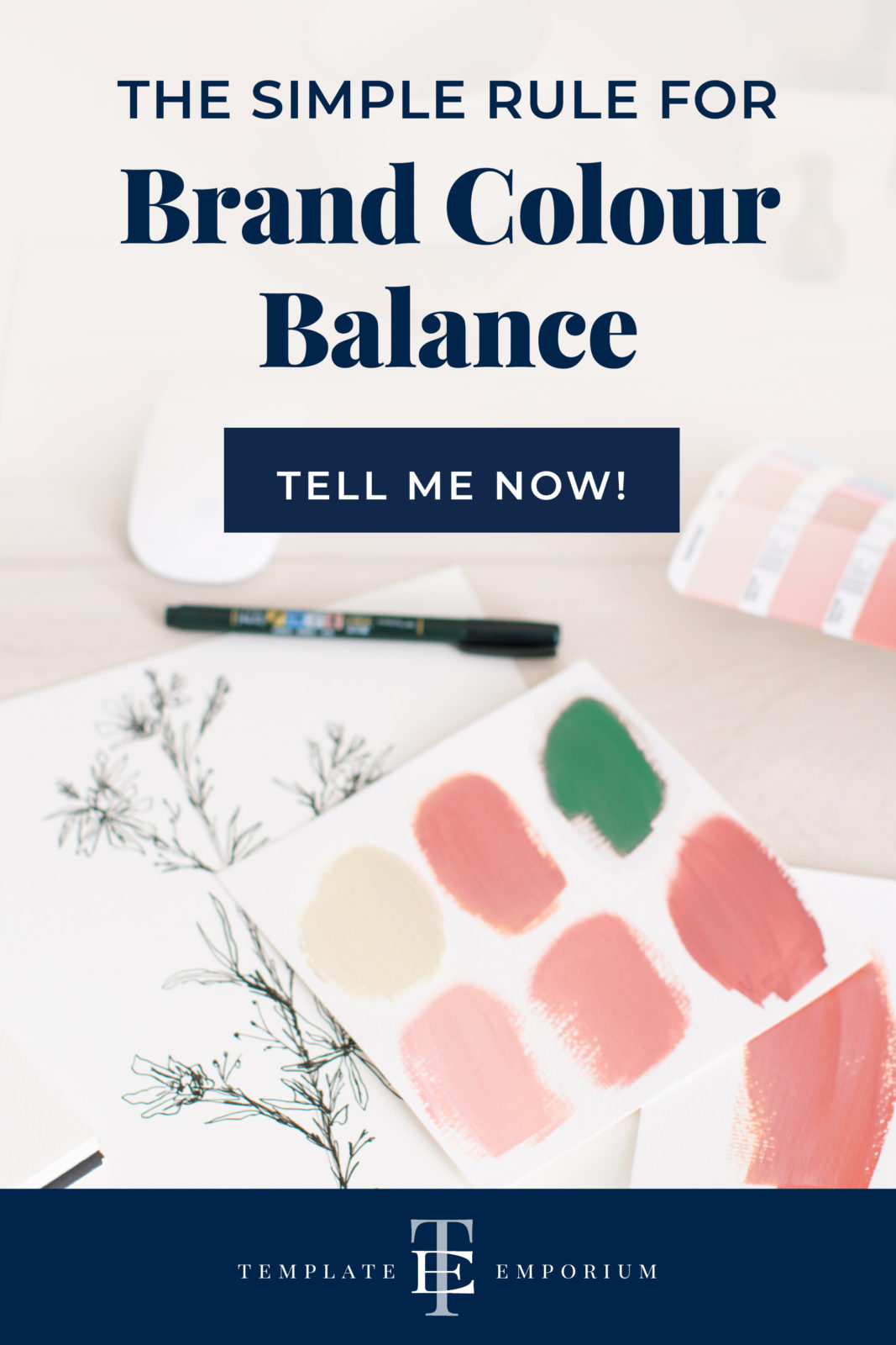 Get your Brand Colour Balance Right (every time) with this Simple Rule