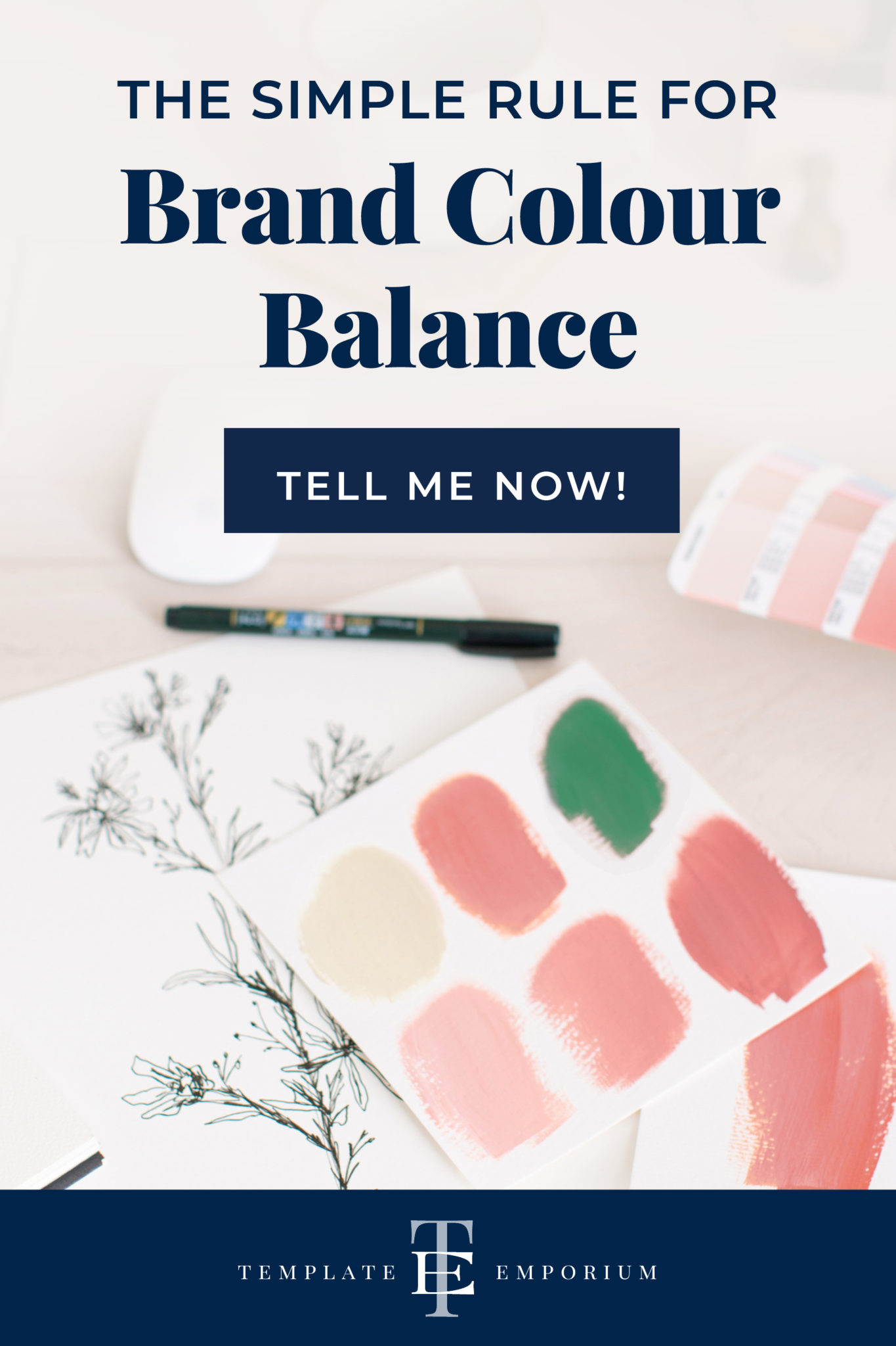 Get your Brand Colour Balance Right (every time) with this Simple Rule