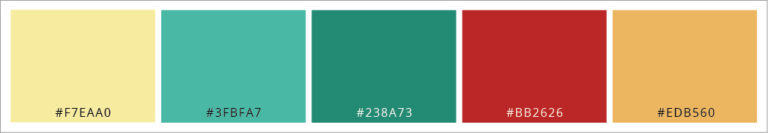 The Ultimate Christmas Colour Combination Collection