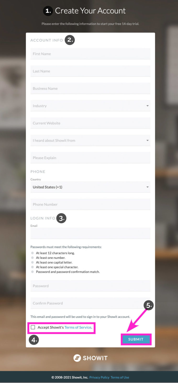 How to Create a Showit Subscription
