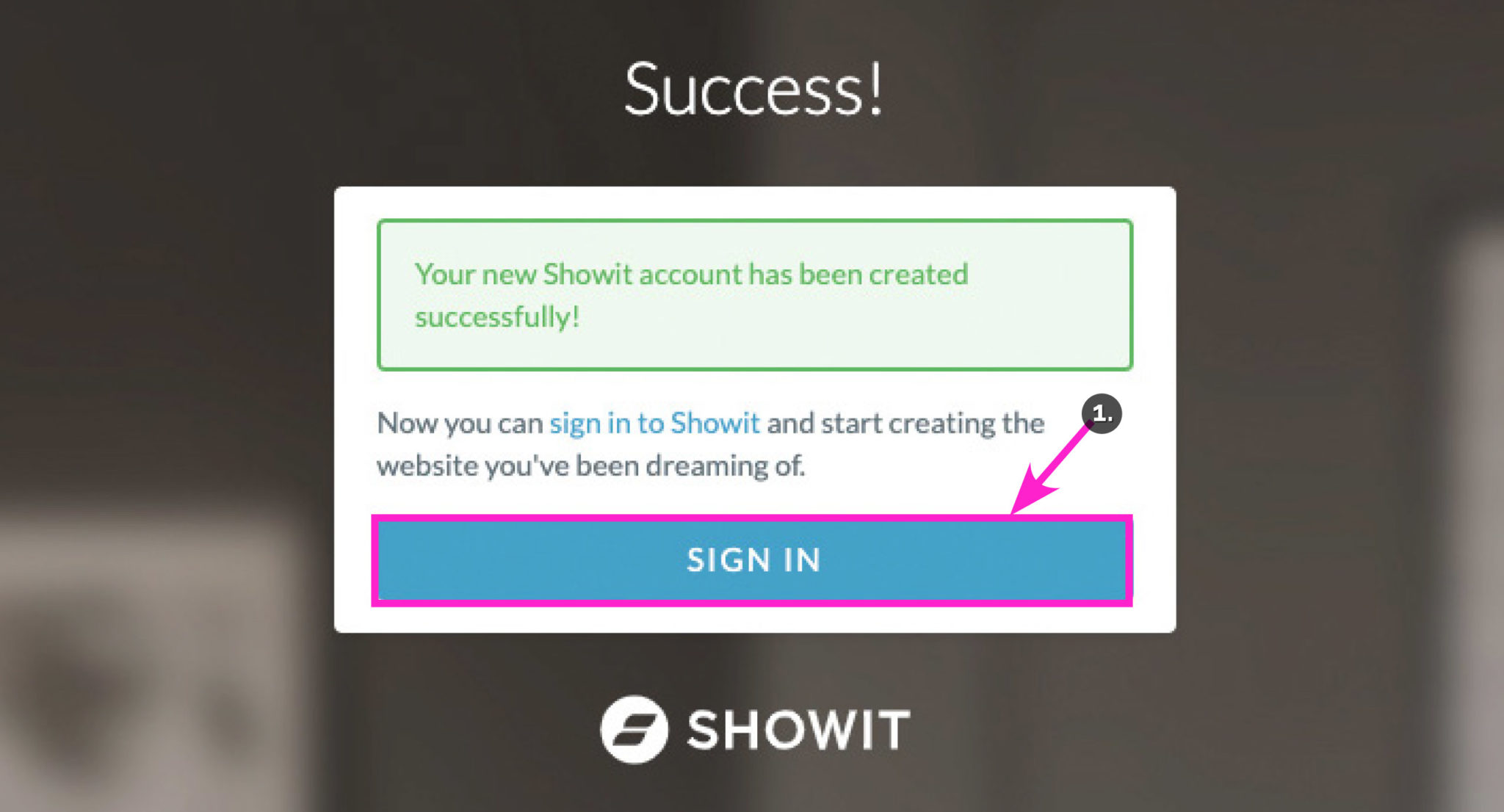How to Create a Showit Subscription