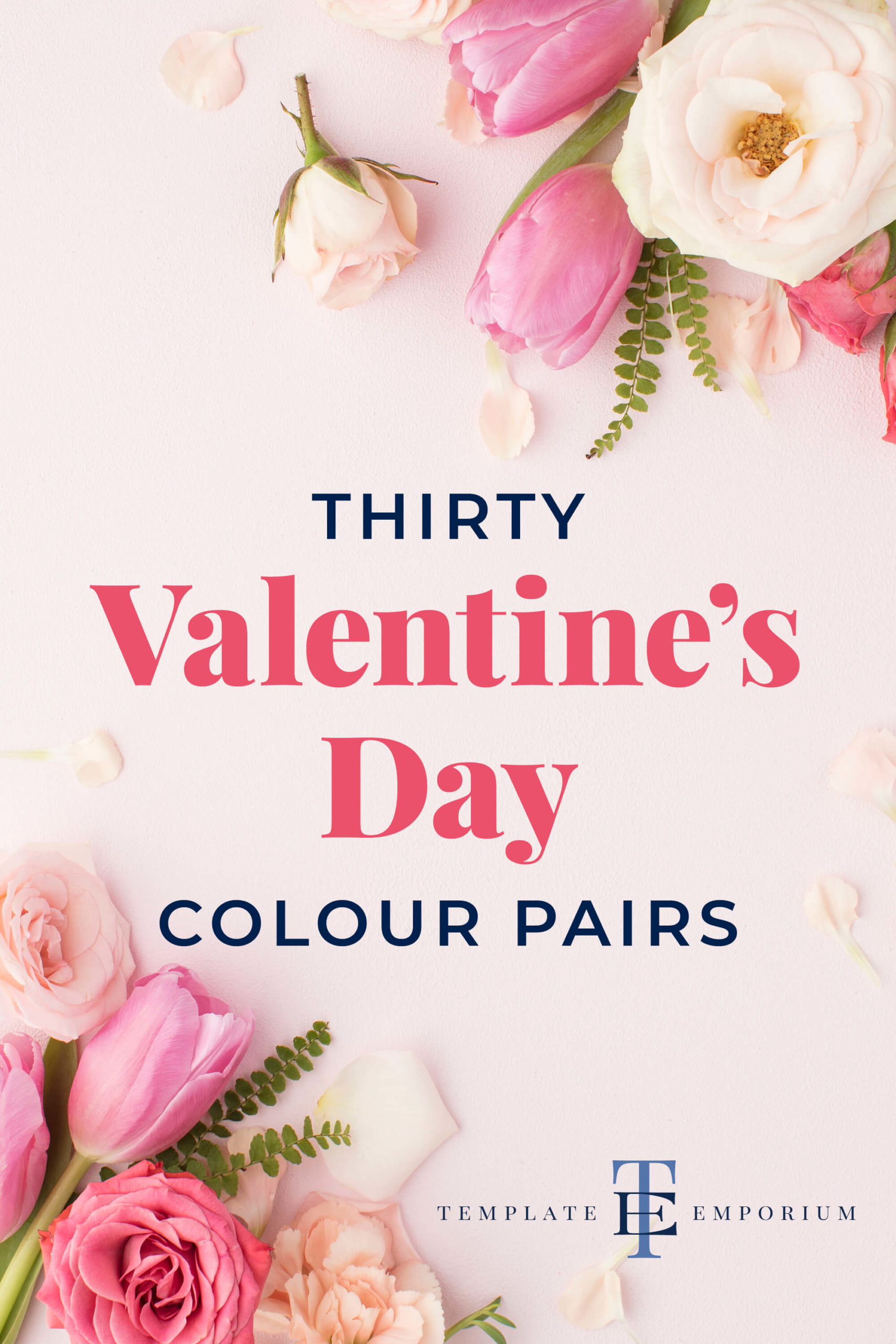 30 Valentine's Day Colour Pairs