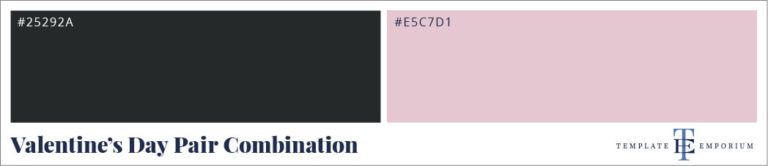 30 Valentine's Day Colour Pairs