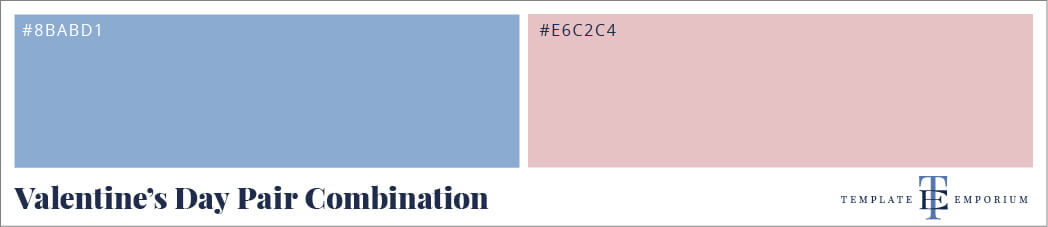 30 Valentine's Day Colour Pairs