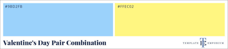 30 Valentine's Day Colour Pairs