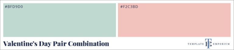 30 Valentine's Day Colour Pairs