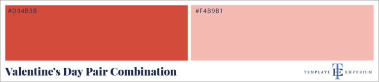 30 Valentine's Day Colour Pairs