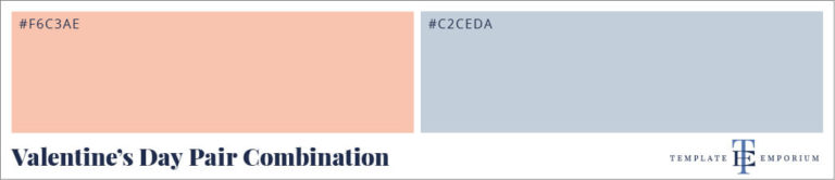 30 Valentine's Day Colour Pairs