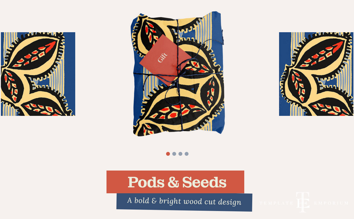 Place for your Patterns - Website Template for Surface Pattern Designers