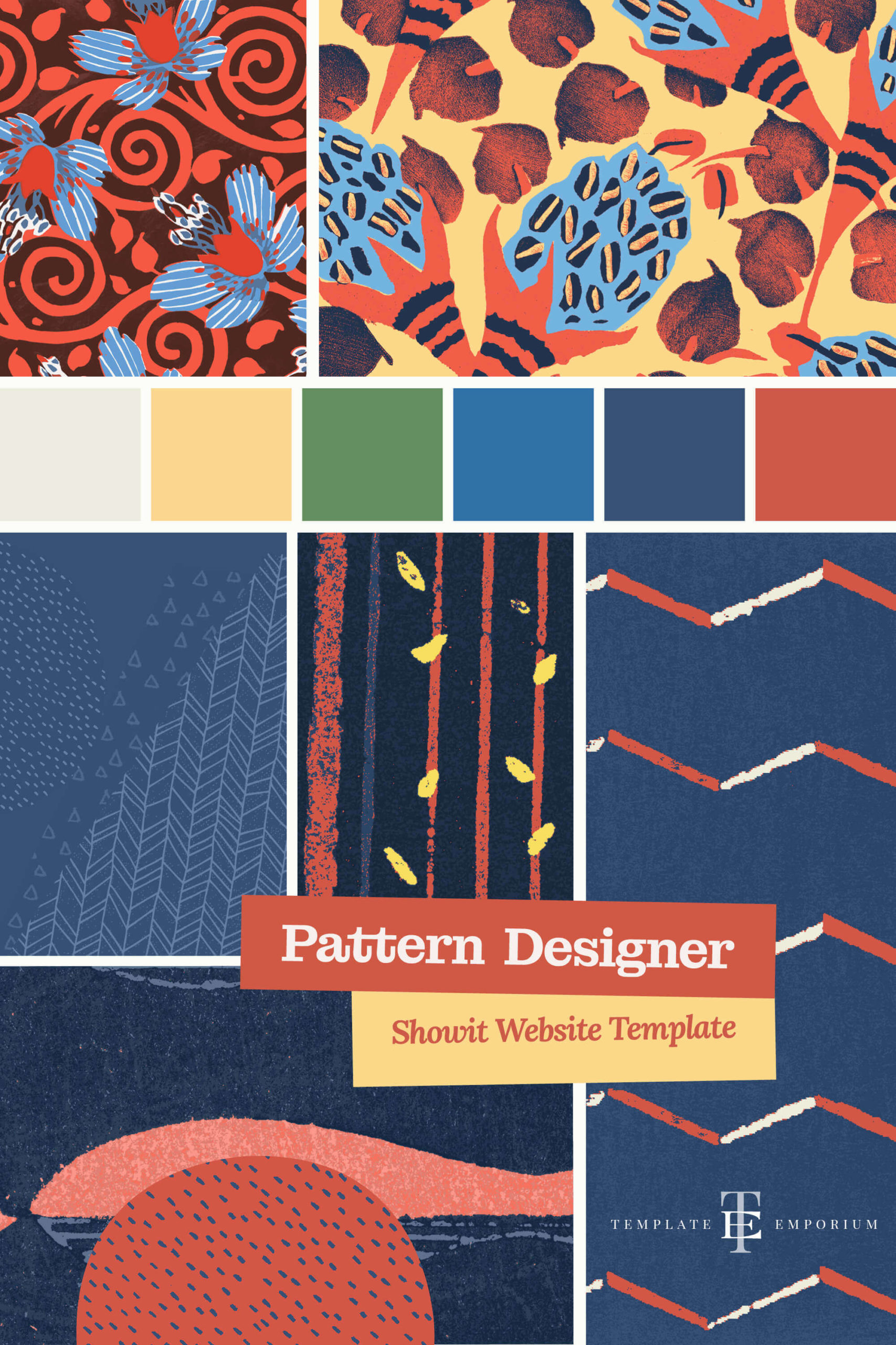 Inspirational Mood Board Series - Pattern Designer