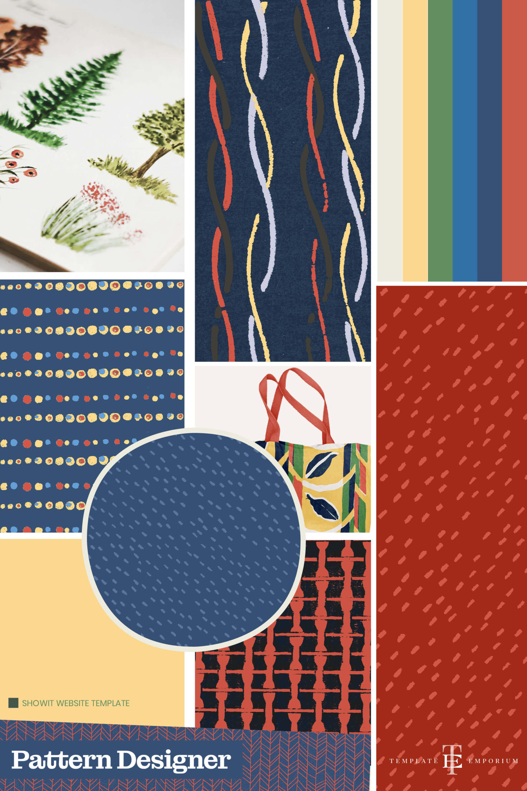 Inspirational Mood Board Series - Pattern Designer