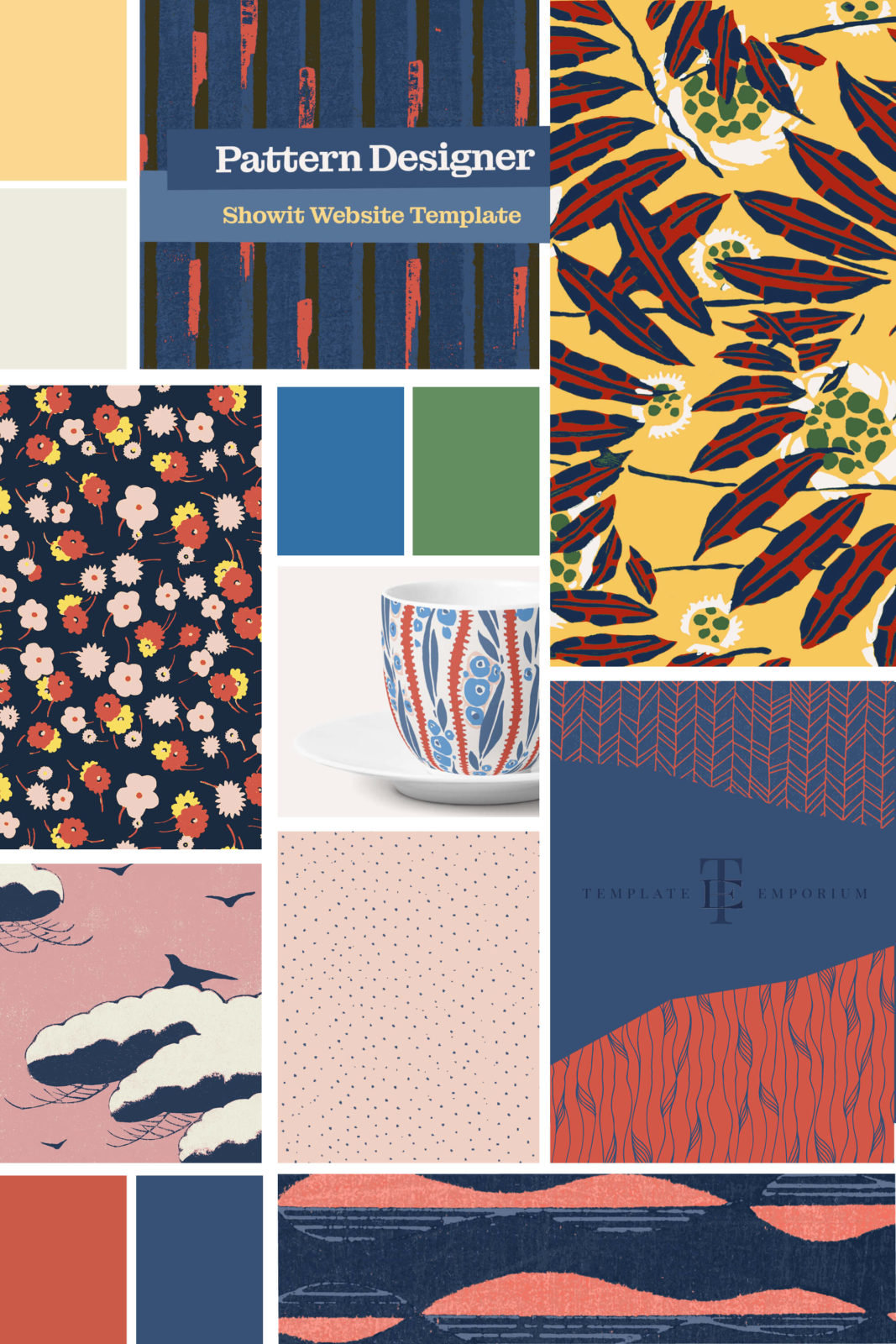Inspirational Mood Board Series - Pattern Designer