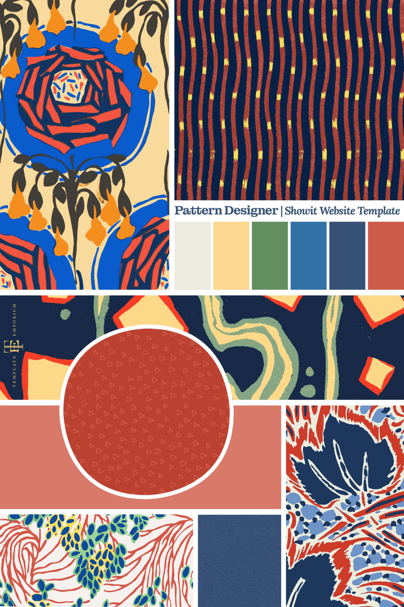 Inspirational Mood Board Series - Pattern Designer