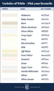 White & The Colour Wheel