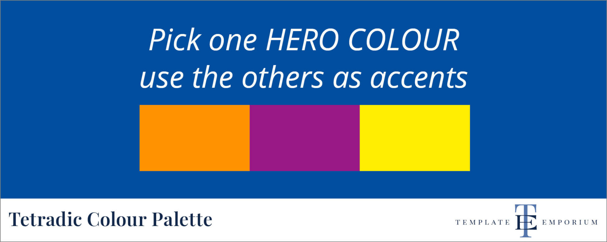 How to use Harmonious Colour Combinations in your Designs