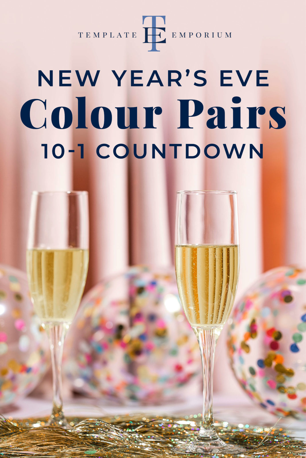 New Year's Eve Colour Pairs Countdown - 10 to 1