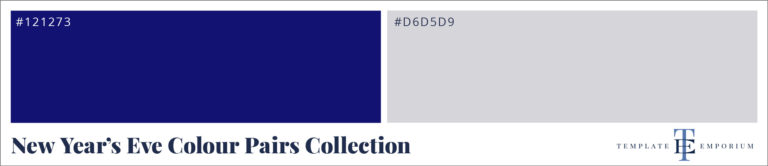 New Year's Eve Colour Pairs Countdown - 10 to 1