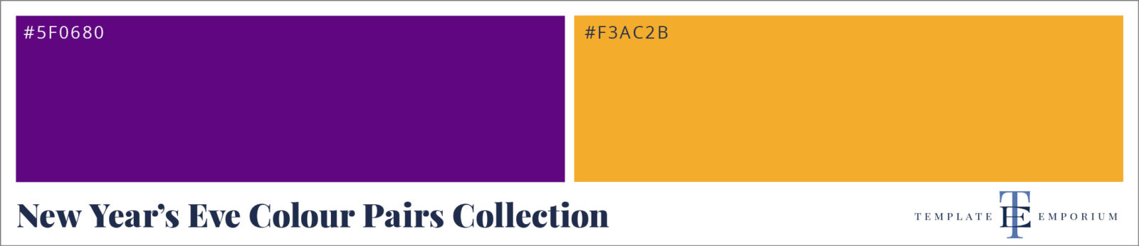 New Year's Eve Colour Pairs Countdown - 10 to 1