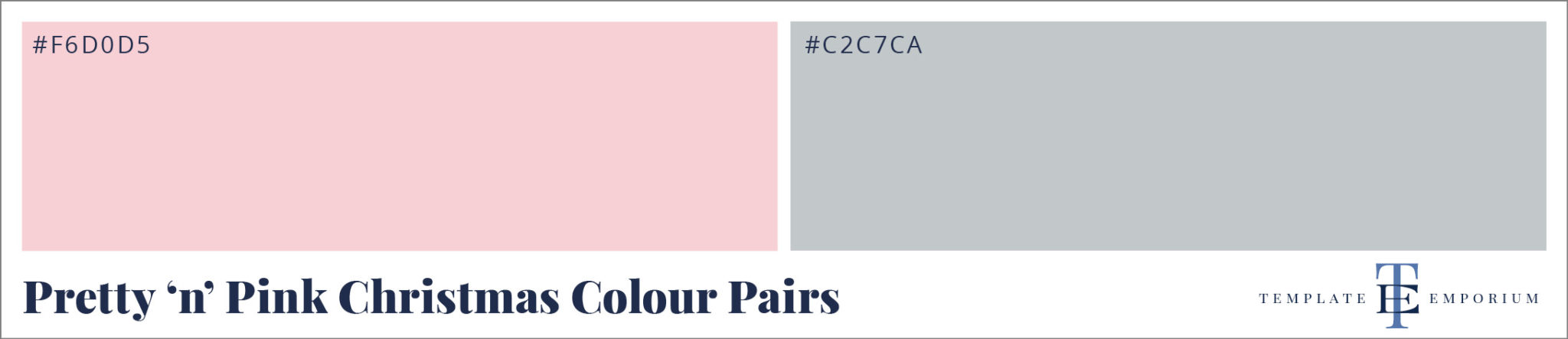 Pretty 'n' Pink Christmas Colour Pairs