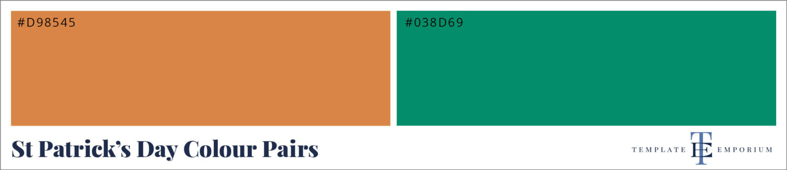 St. Patrick's Day Lucky Colour Pairs