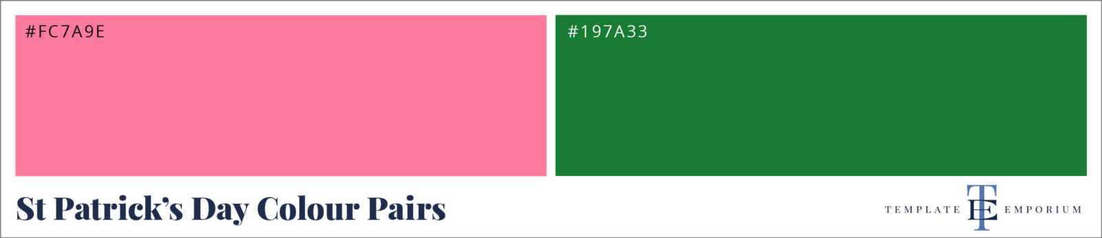 St. Patrick's Day Lucky Colour Pairs