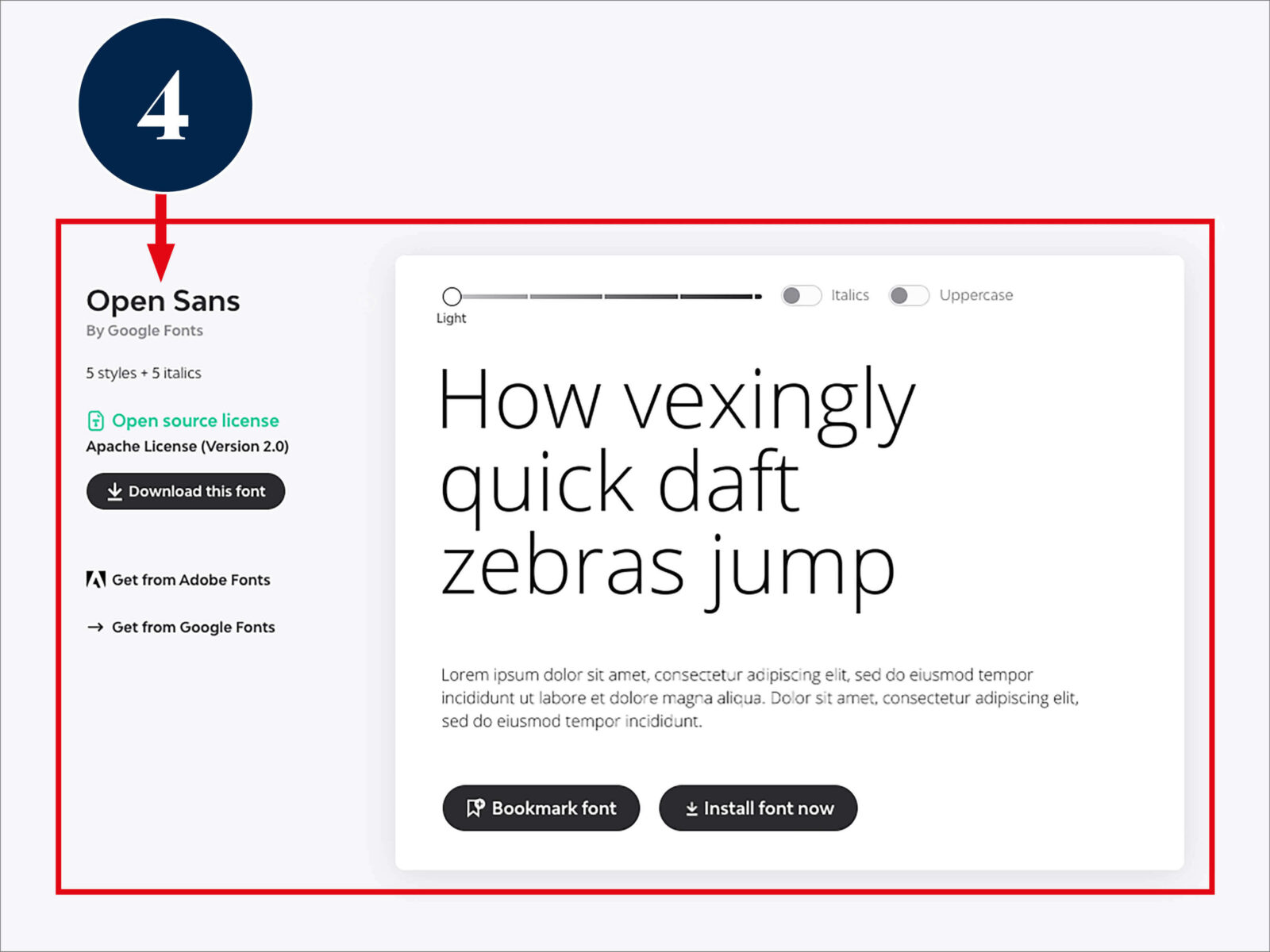 Your new favourite Font Finder