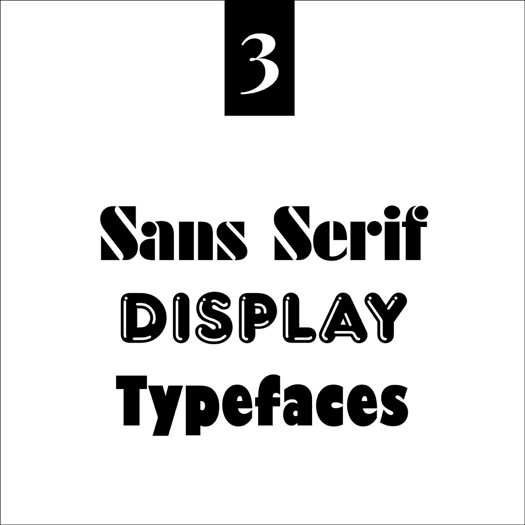 Display Typefaces: The secret ingredient for eye-catching visuals that ...