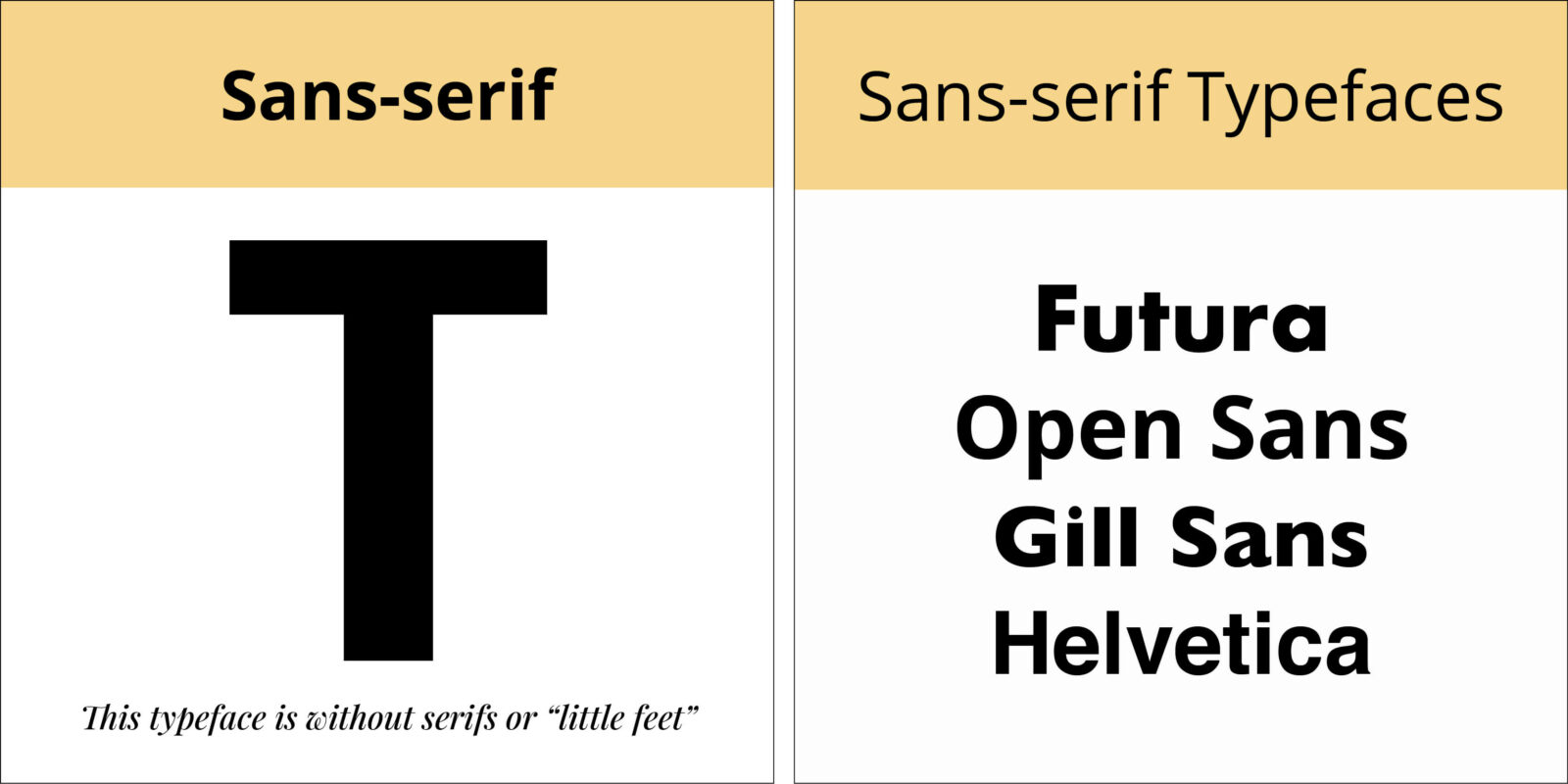Serifs or sans-serifs: Which font style do you prefer?