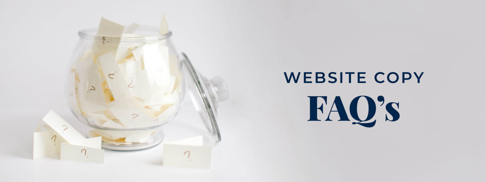 What copy should you include on your website?