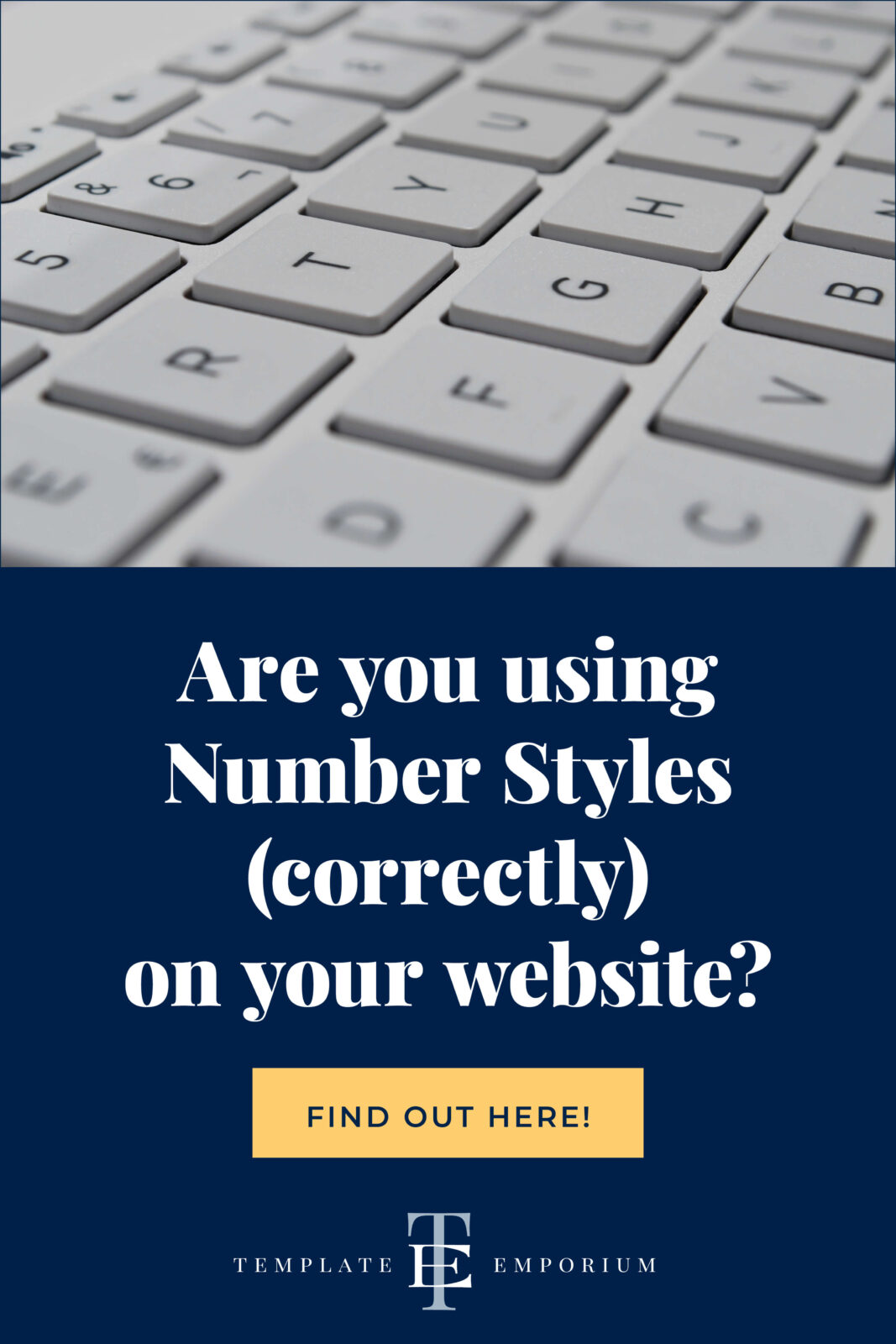 Are you using Number Styles (correctly) on your website?