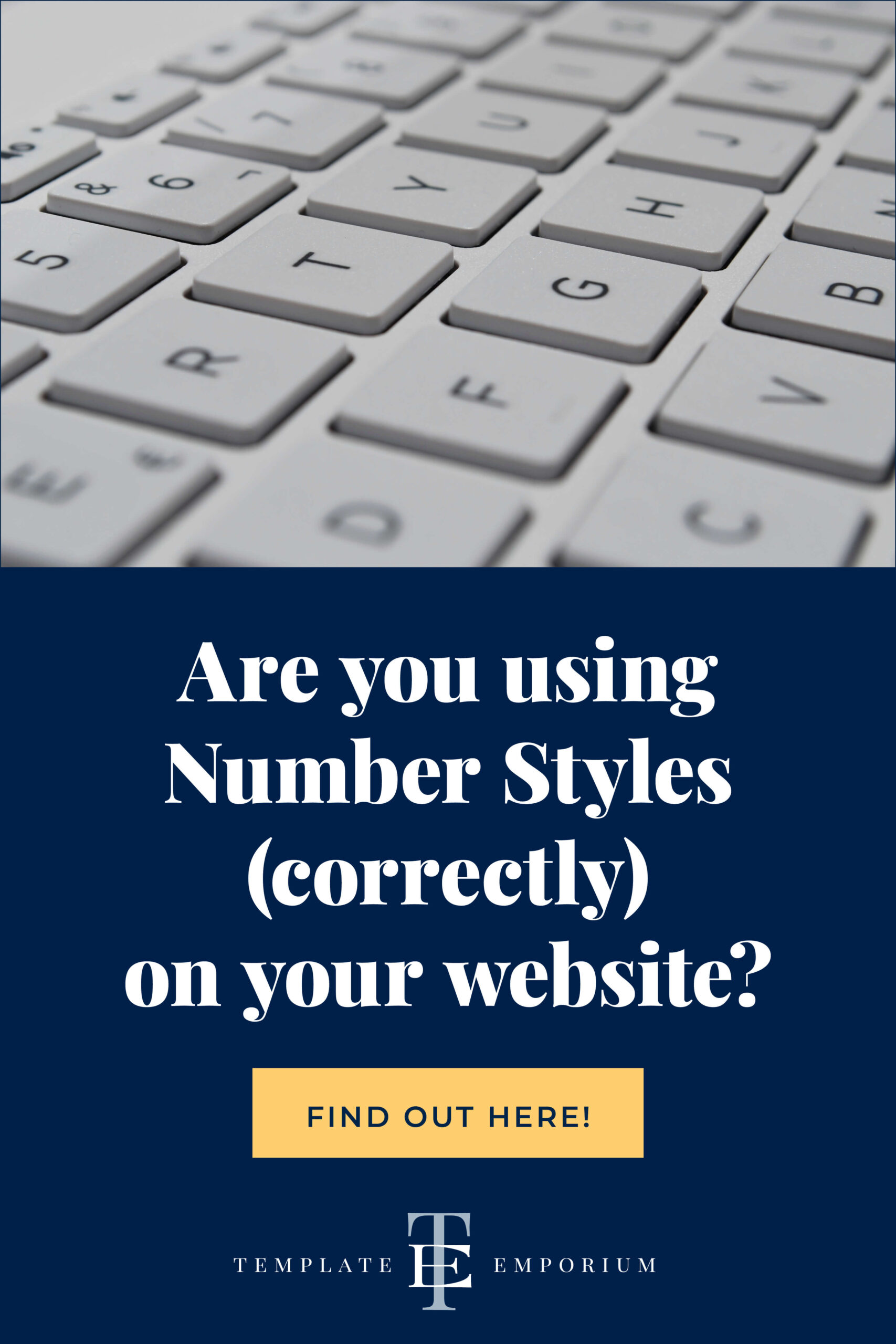 Are you using Number Styles (correctly) on your website?