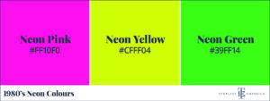 Have you ever experimented with neon colours in your branding?