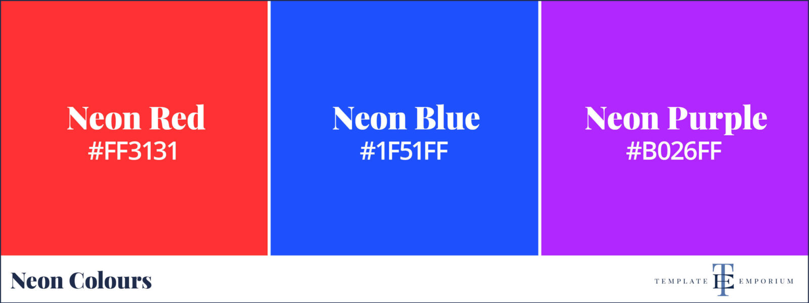 Have you ever experimented with neon colours in your branding?